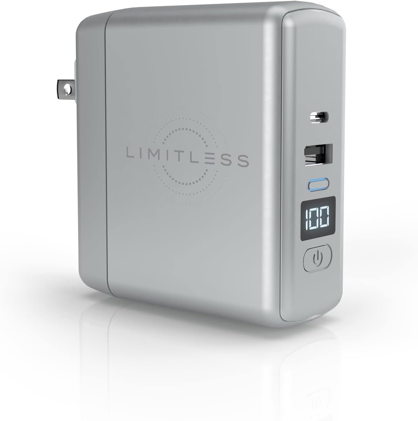 PowerPro Go 10,000mAh Power Bank 3-in-1 Wall Charger with Type-C Power ...