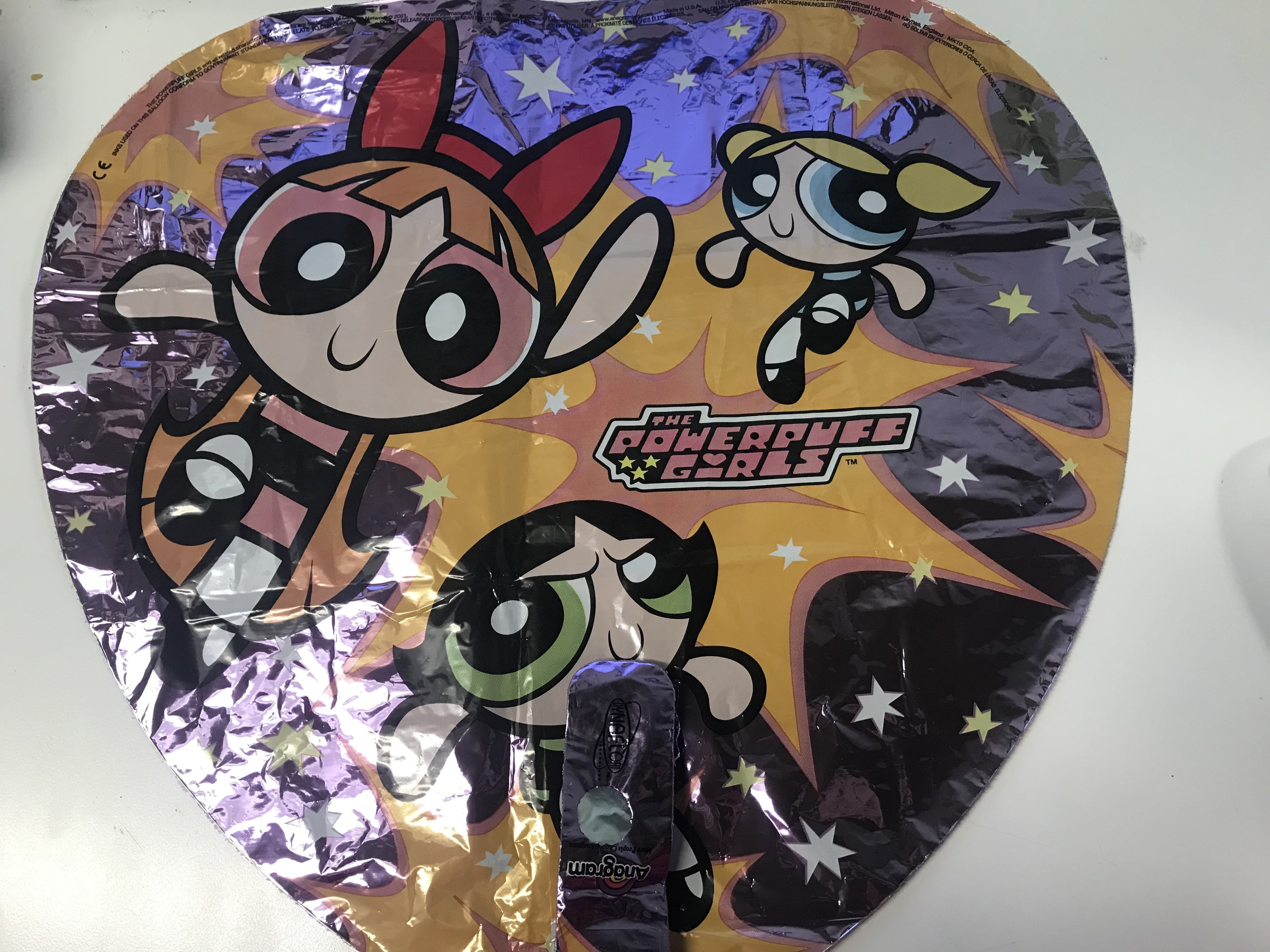 Anagram PowerPuff Girls Balloons, 2 Count, 20 Inch, Birthday ...