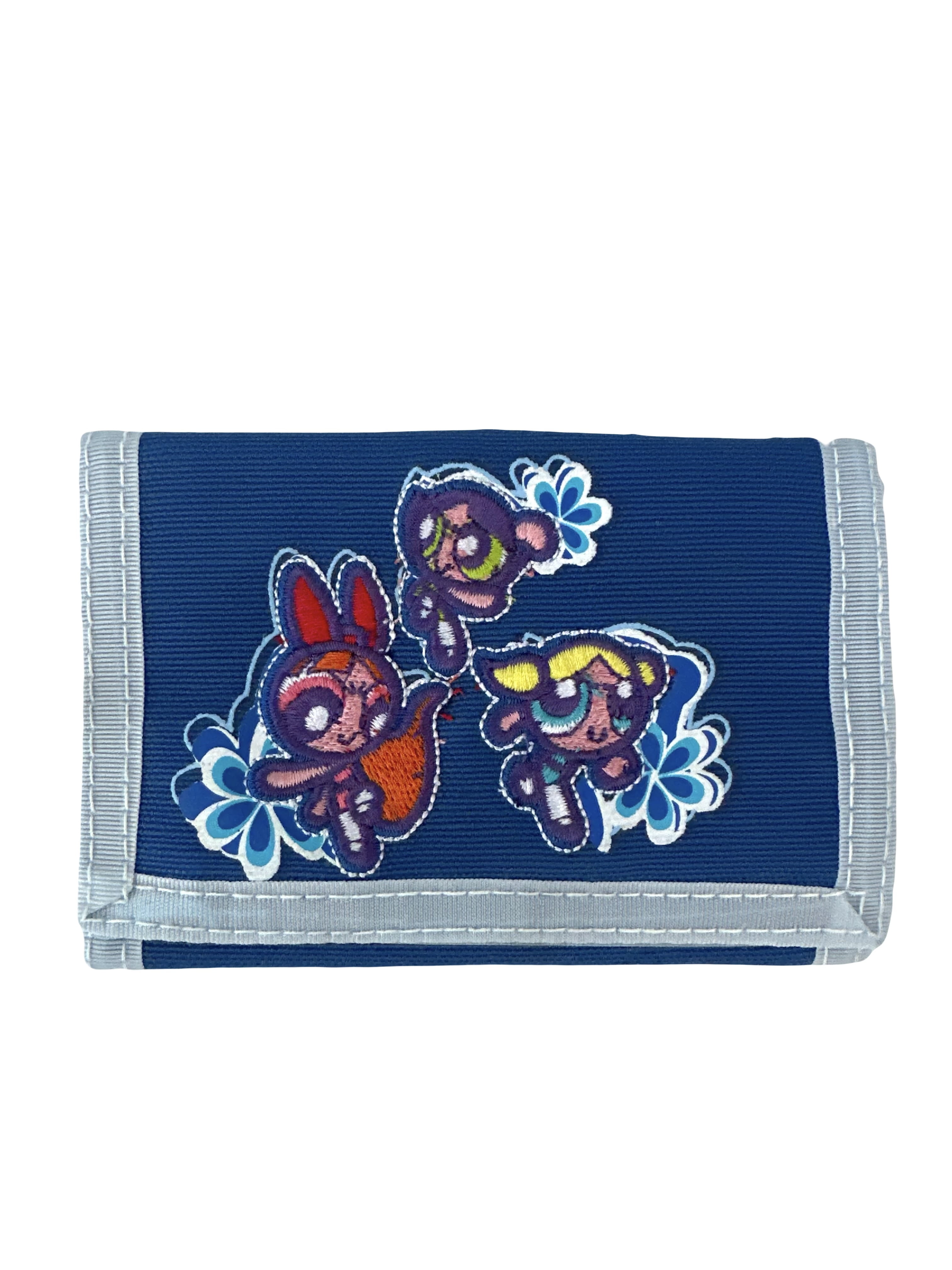 PowerPuff Girls Wallet - Girls Trifold Wallet ( Blue) - Walmart.com