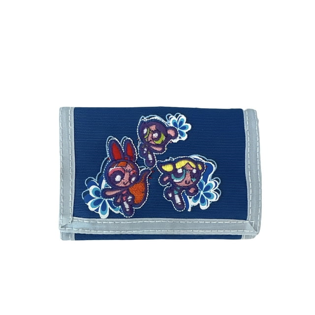 PowerPuff Girls Wallet - Girls Trifold Wallet ( Blue) - Walmart.com