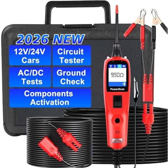 PowerScan PS100 Power Circuit Probe Tester, Breaker Finder, 12V 24V ...