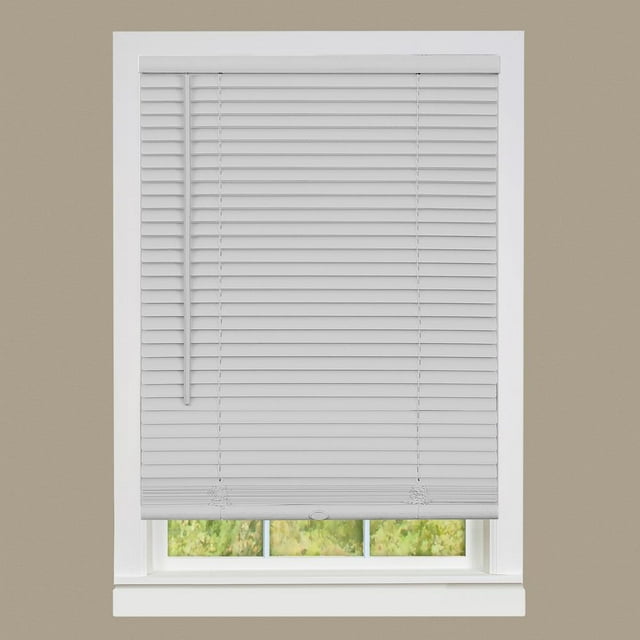 PowerSellerUSA 1" Vinyl Slats Room Darkening Cordless Window Blinds ...