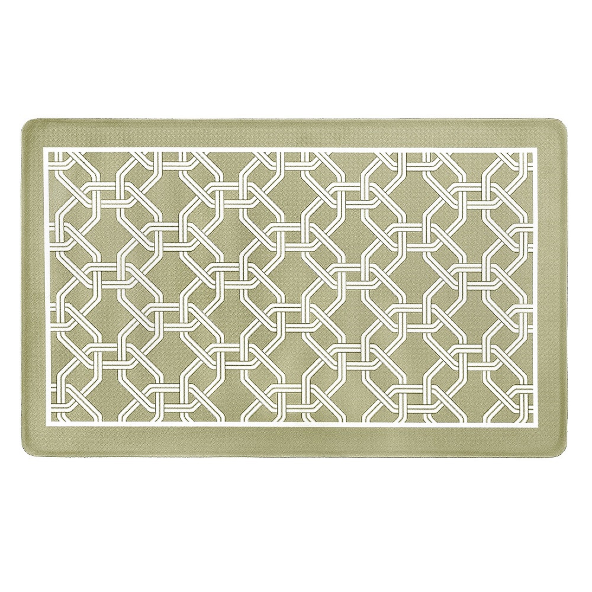 PowerSellerUSA Eco Friendly PVC Kitchen Floor Mats, 30x18x0.4 Inch ...