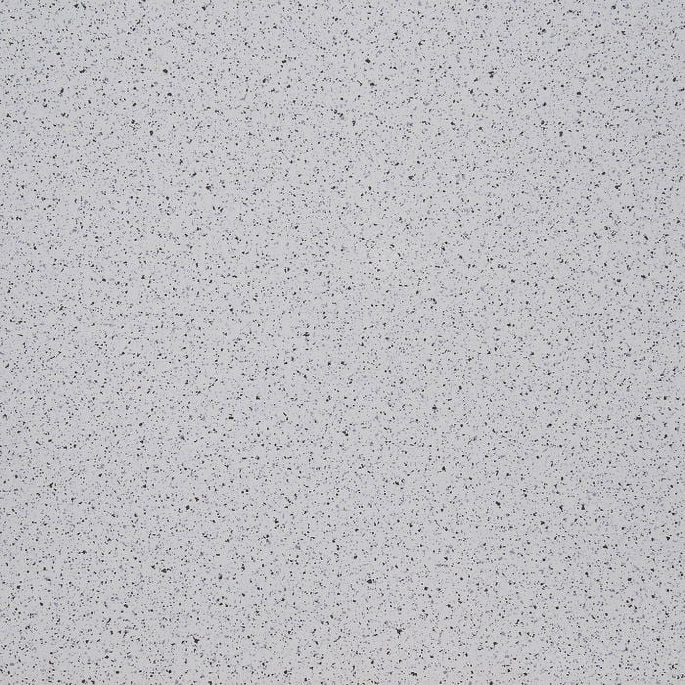 PowerSellerUSA Granite Gray & Black Marble Vinyl Floor Tiles Self Stick ...