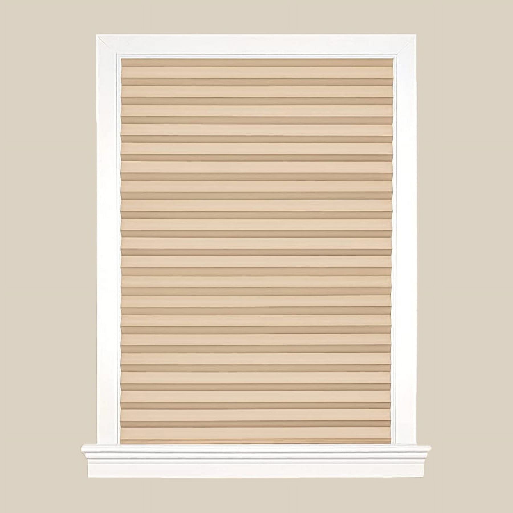 PowerSellerUSA Pleated Window Shades, Window Blinds Room Darkening ...