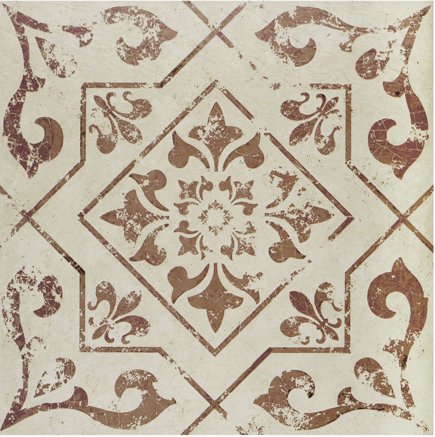 PowerSellerUSA Self-Stick Vinyl Modern Geometric Floor Tiles Ultra ...