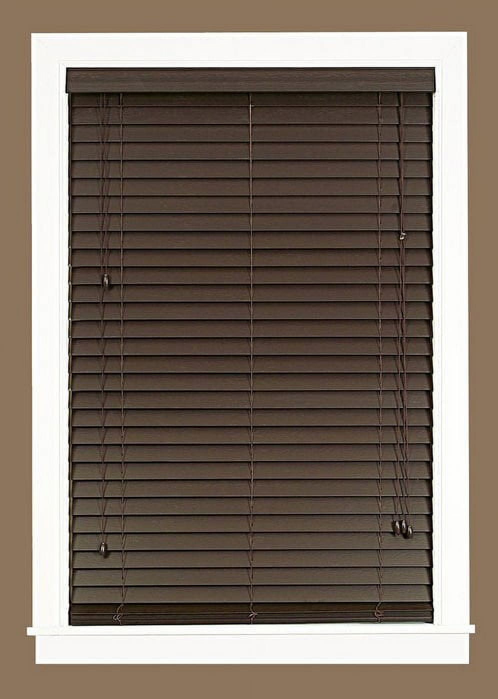Free Shipping! PowerSellerUSA Window Cordless Blinds 2" Slats, Faux ...