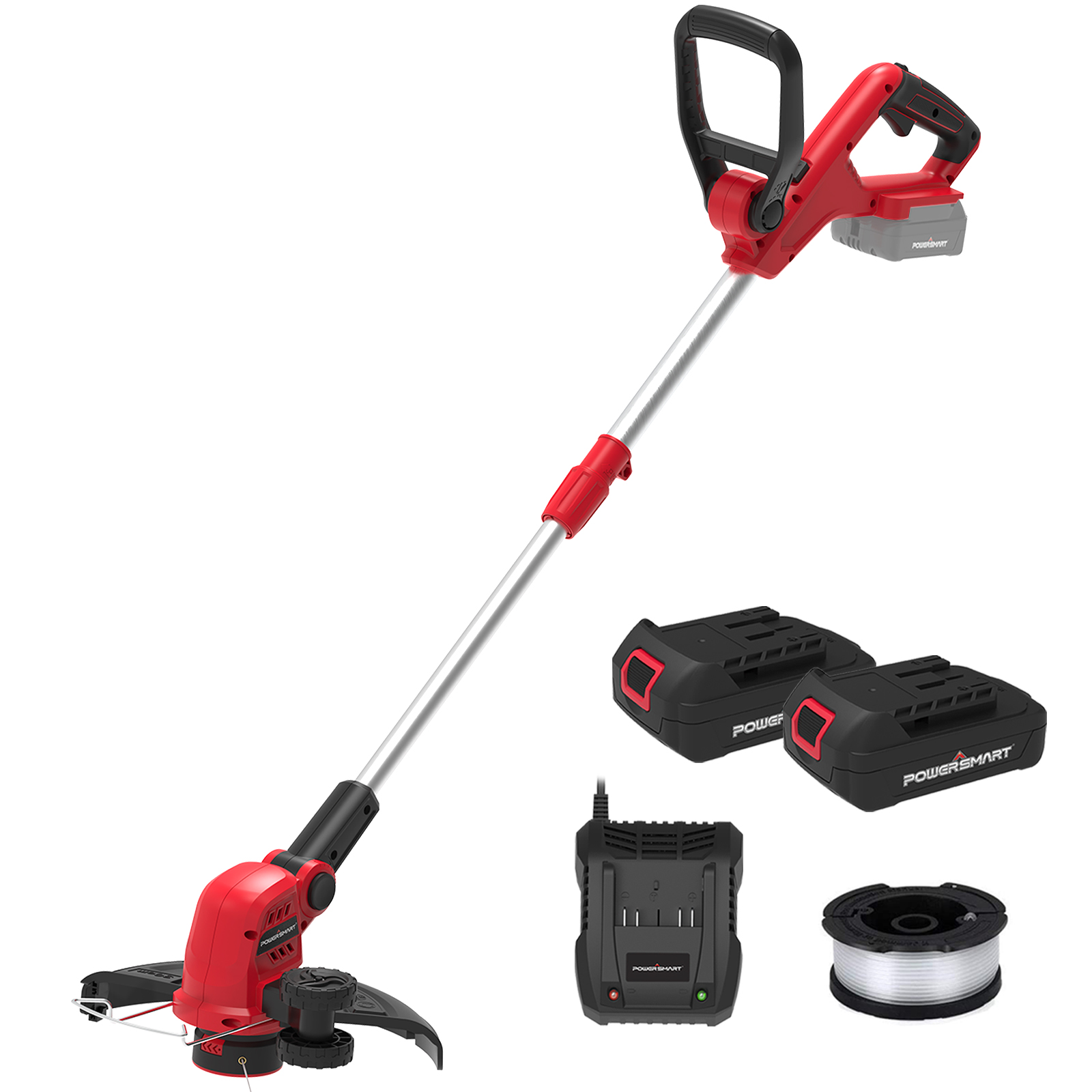 Hyper Tough 20V MAX Cordless 12-Inch String Trimmer, HT19-401-003-06 ...