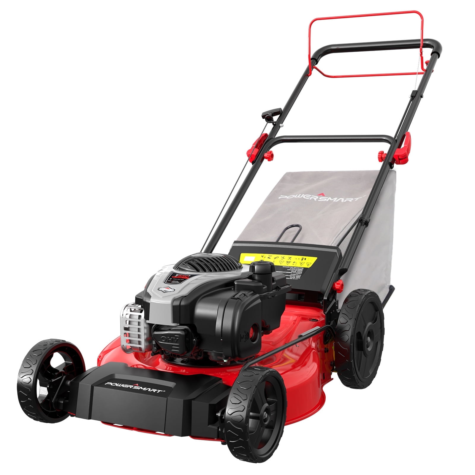 PowerSmart 140cc 4-stroke B&S Engine 21" Self-Propelled Gas Powered ...