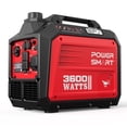 PowerSmart 3600W Portable Gas Generator USB Output Low Noise RV Ready ...