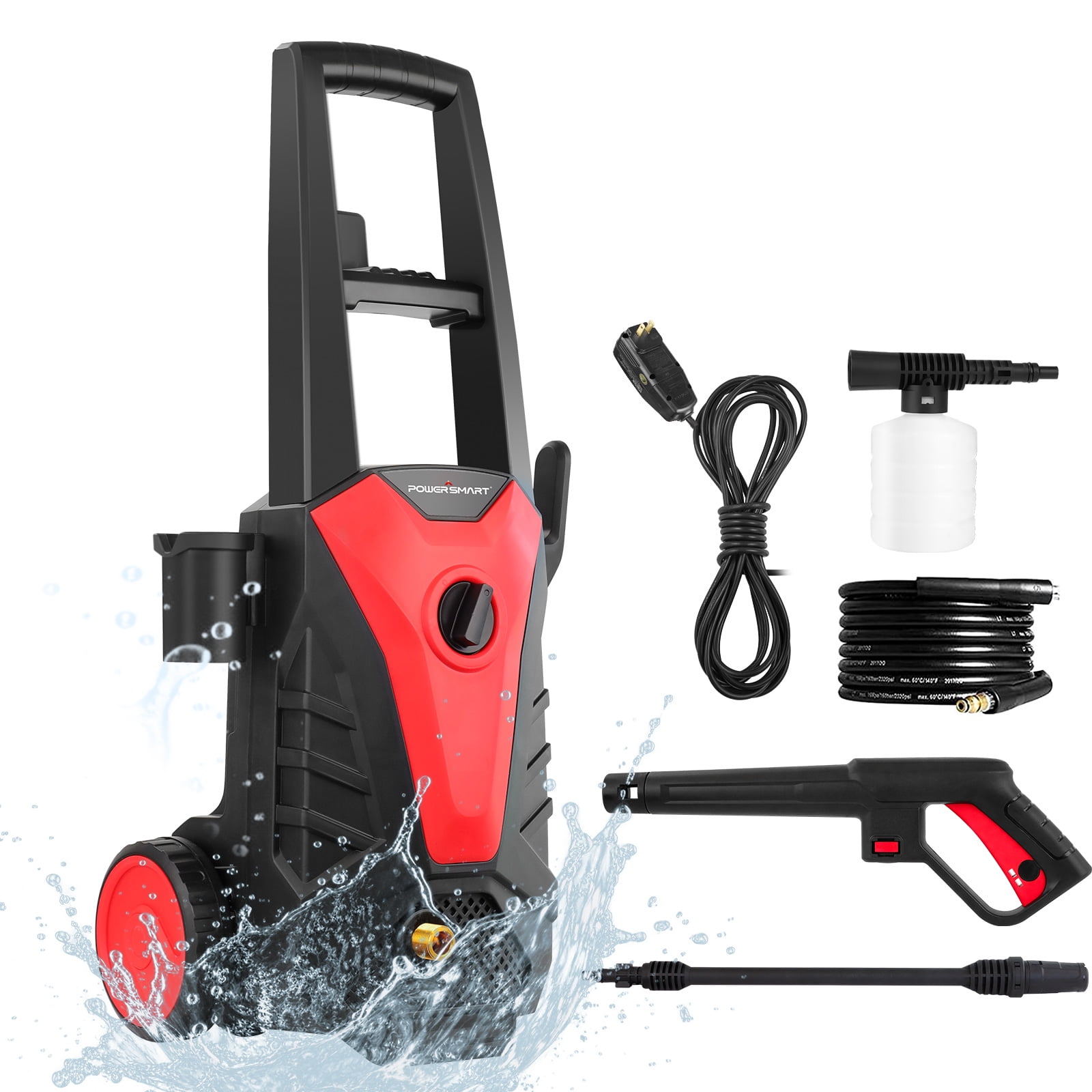 PowerSmart Portable Electric High Pressure Washer 2150 Psi 1.85 GPM ...