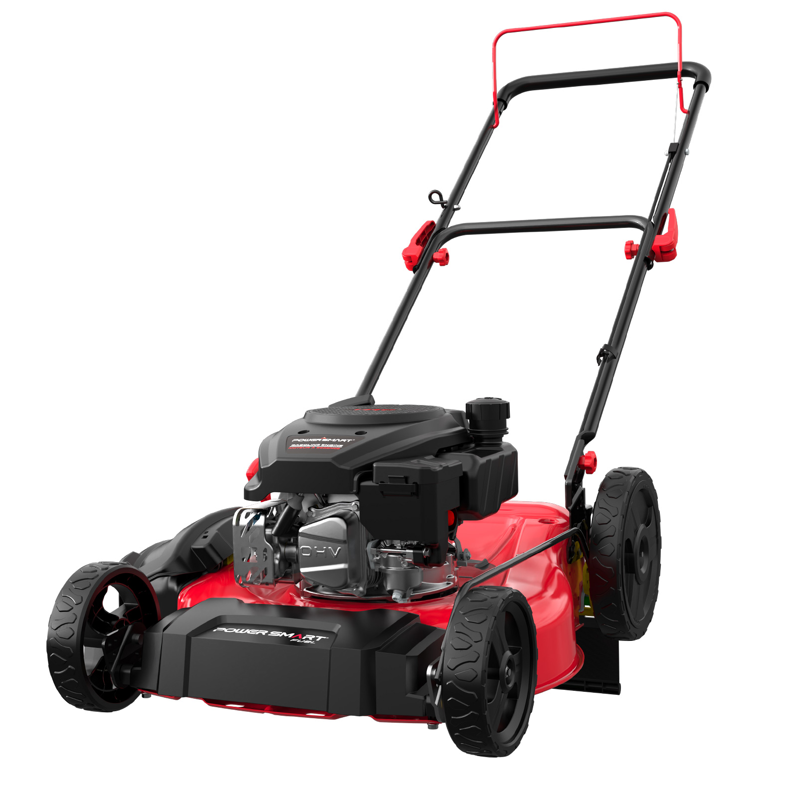 Murray 21" Gas Push Lawn Mower with Briggs and Stratton Engine, Side ...
