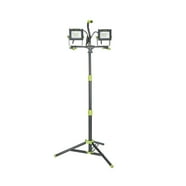 PowerSmith 7,000 Lumen Portable LED Work Light with Metal Stand and ...
