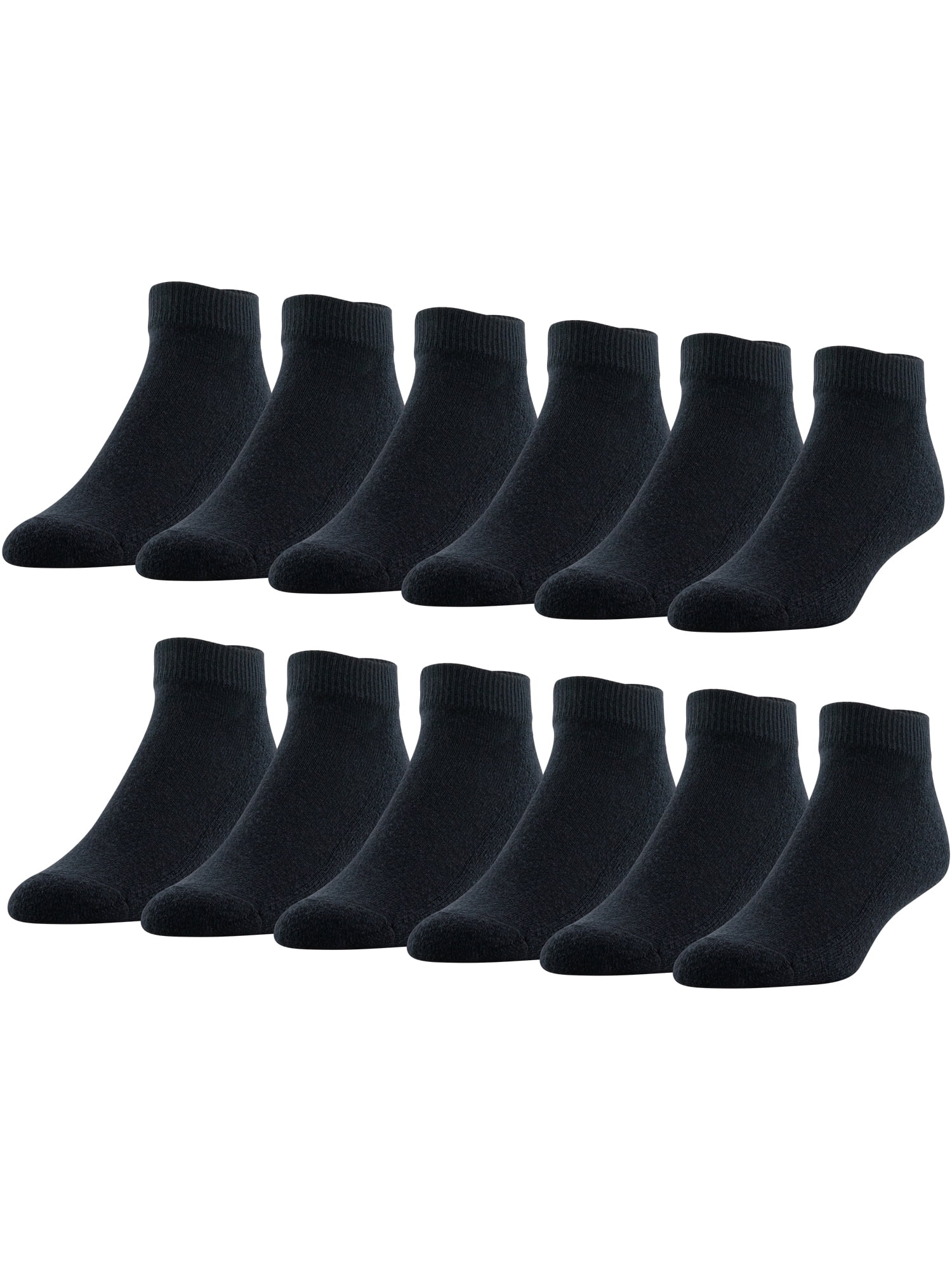 PowerSox Men's Cushion Low Cut Socks , 12-Pack - Walmart Business Supplies