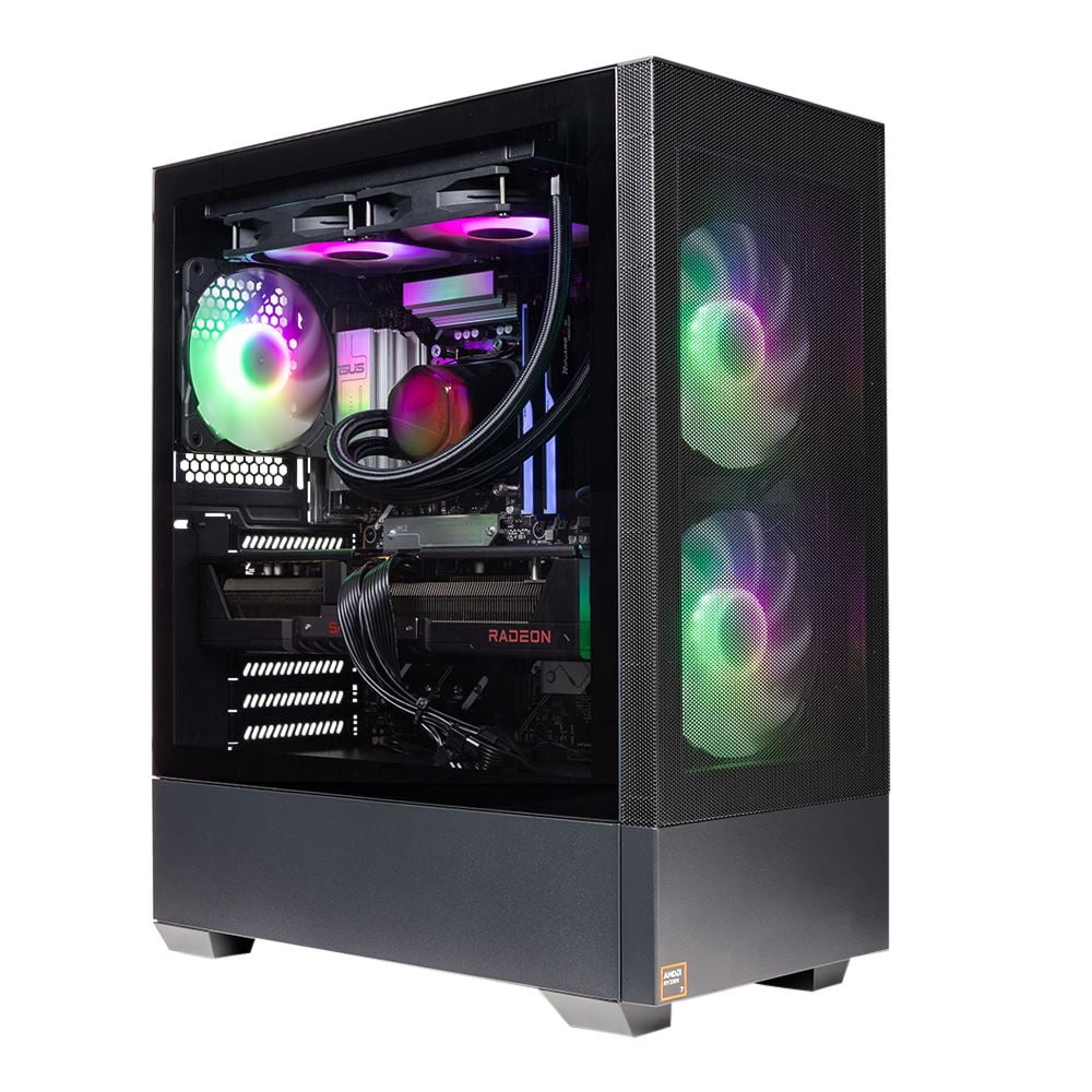 PowerSpec G760 Gaming PC AMD Ryzen 7 9800X3D 4.7GHz Processor, AMD ...