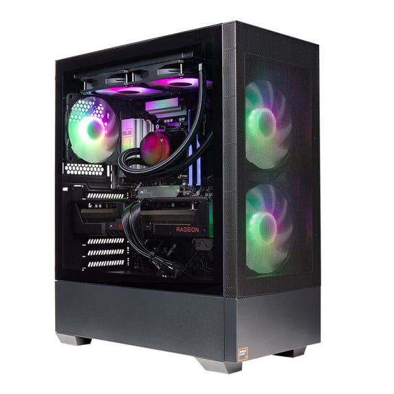 PowerSpec G760 Gaming PC AMD Ryzen 7 9800X3D 4.7GHz Processor, AMD ...