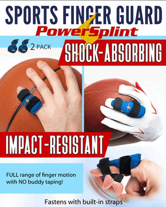 PowerSplint PRO Finger Guard Splint for Athletes (Small, 2-pack ...