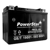 PowerStar 12V 14Ah Battery STX15L-BS for Moto Guzzi California EV/Stone ...