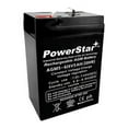 PowerStar 6V 5ah AGM SLA battery replaces Interstate SLA0905 - Walmart.com