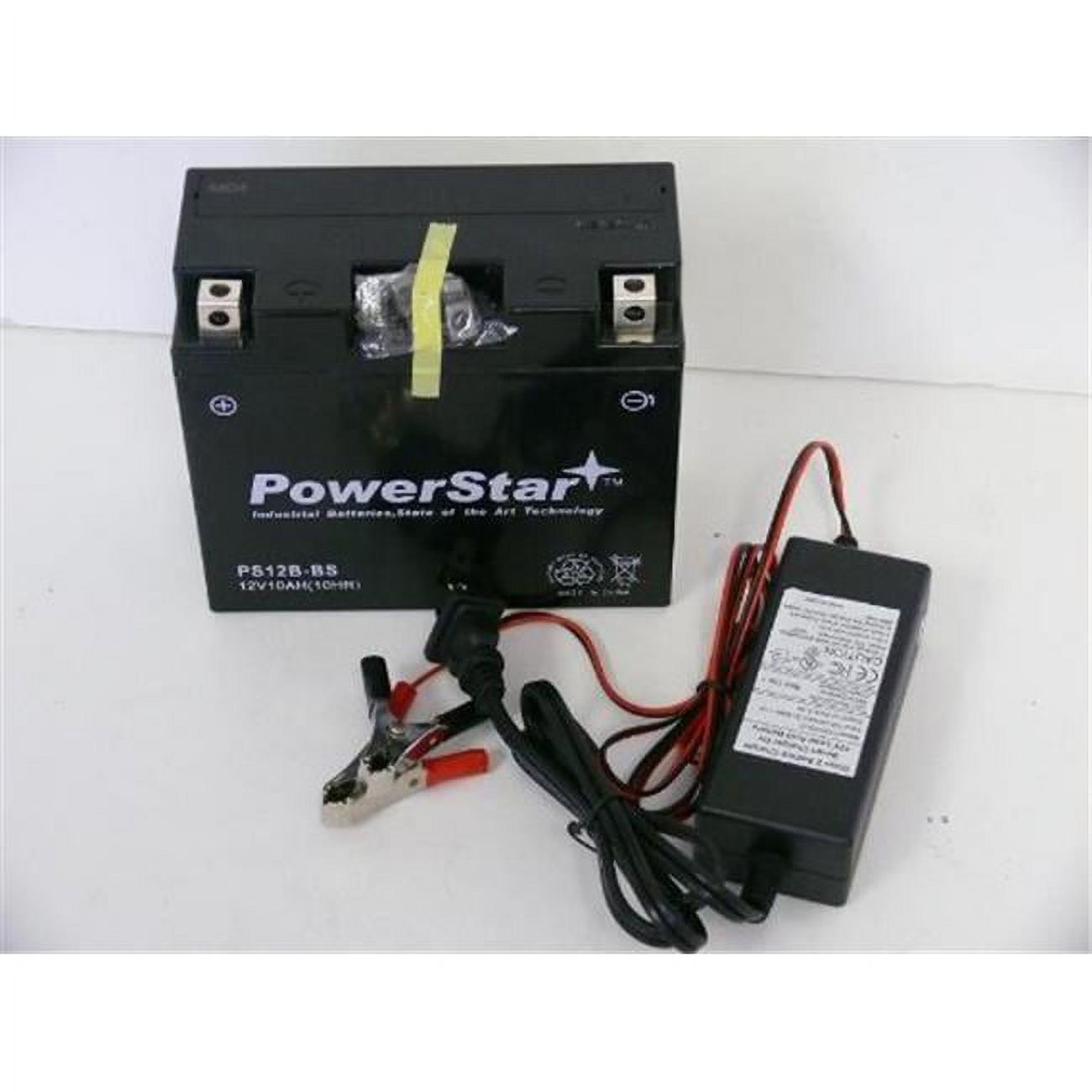 PowerStar PM12B-BS-F120-020D_3 YT12B-BS Charger & Battery for Yamaha ...
