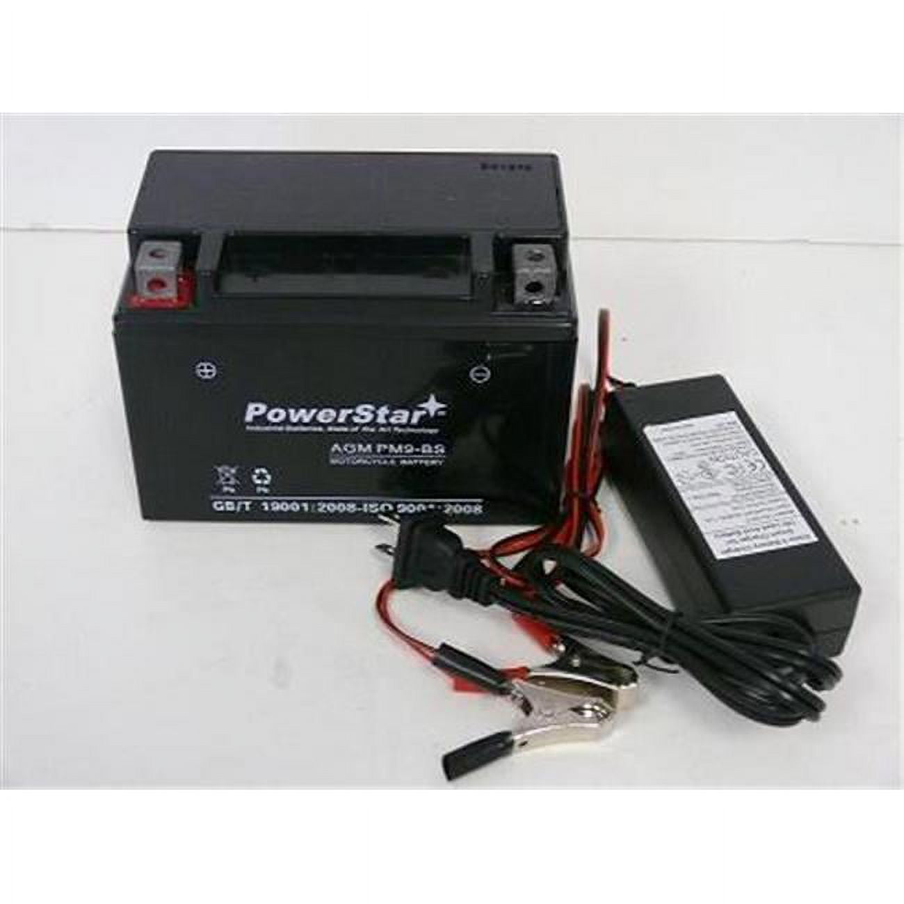 PowerStar PM9-BS-F120-020D_22 YTX9-BS Charger & Battery Suzuki ...