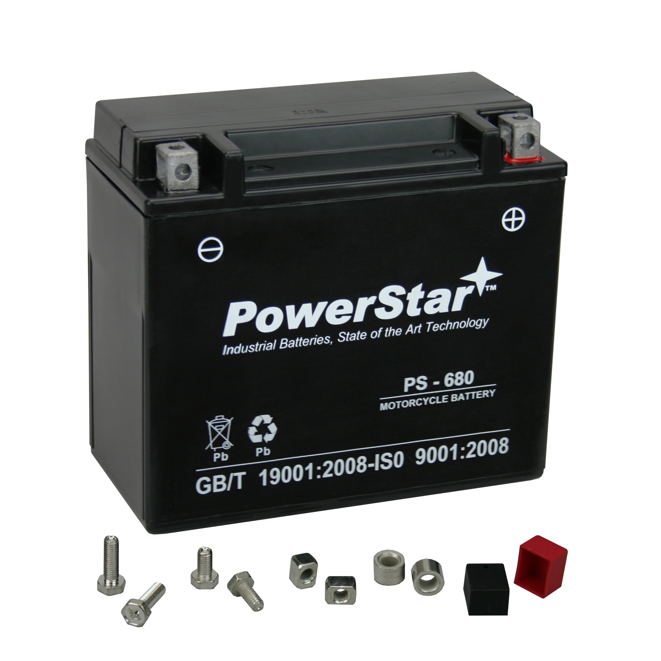 PowerStar PS-680 Motorsports Battery Compatible with IndianRoadmaster ...