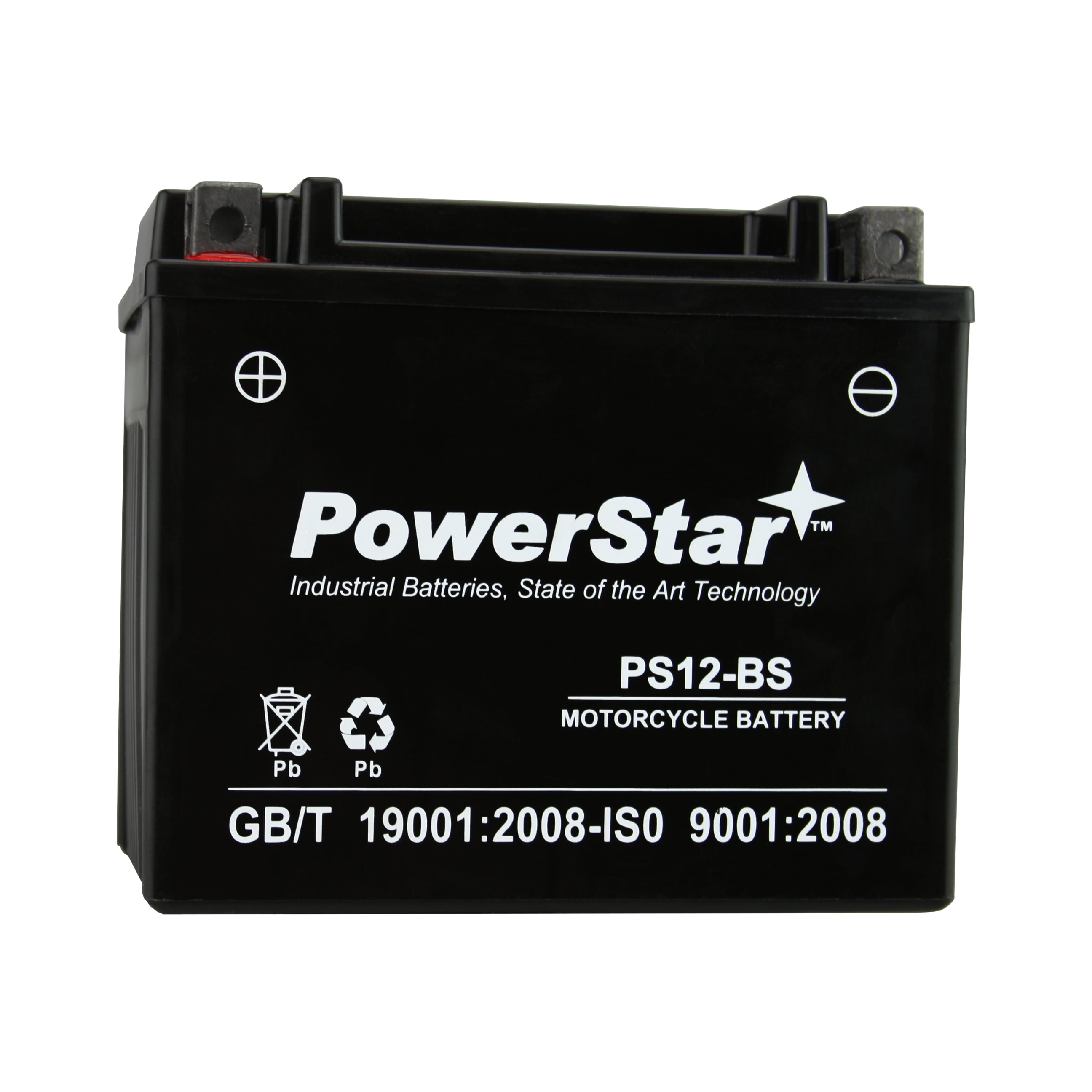 PowerStar YTX12-BS Utv Battery Compatible with Polaris Ranger RZR 170 2009 to 2013 - Walmart.com