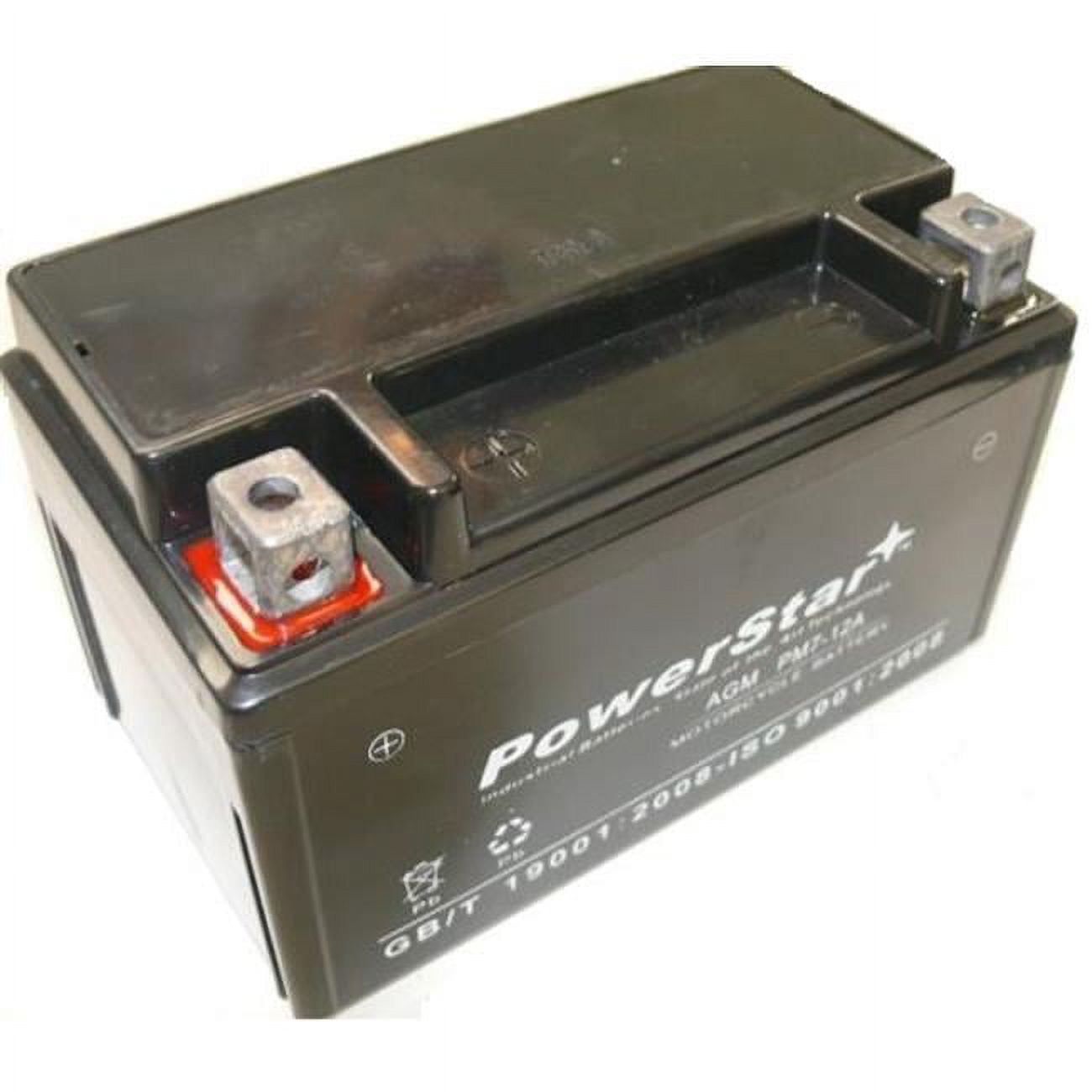 PowerStar pm7a-bs-BATTERY YTX7A-BS AKA CTX7A-BS SLA Motorcycle ...