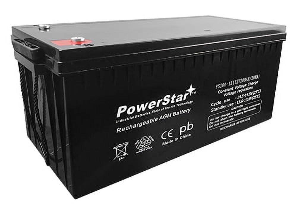 PowerStar replaces Mighty Max Sealed Lead-Acid Battery - AGM-type, 12V ...