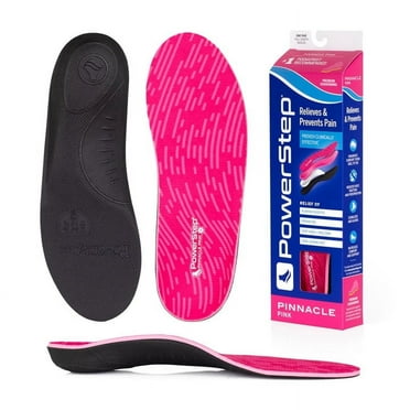 PowerStep Pinnacle Plus Met Full Length Insoles - Soft Orthotic Inserts ...