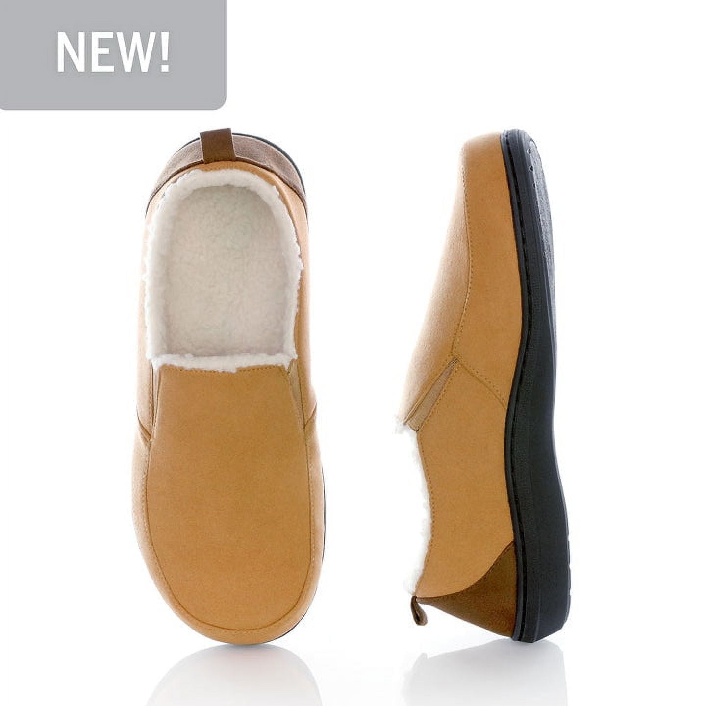 PowerStep Men's Twin-Gore Slippers | Plantar Fasciitis Arch Support ...