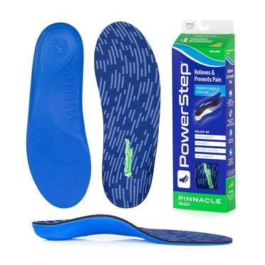 PowerStep Pinnacle Walking Shoe Inserts: Orthotic Insoles with Neutral ...