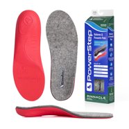 PowerStep Pinnacle Walking Shoe Inserts: Orthotic Insoles with Neutral ...