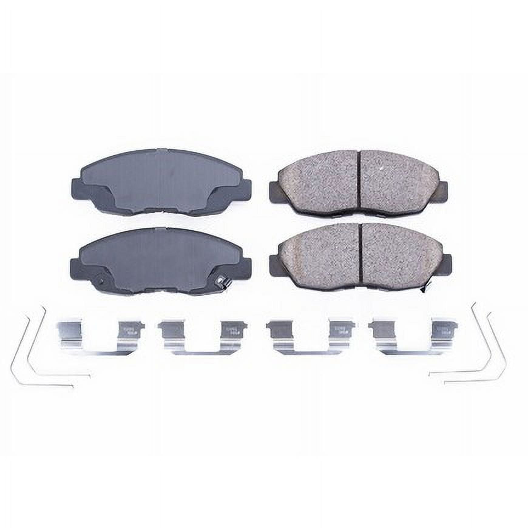 PowerStop 17-1578 Disc Brake Pad Set 12-15 Honda Civic Disc Brake Pad ...
