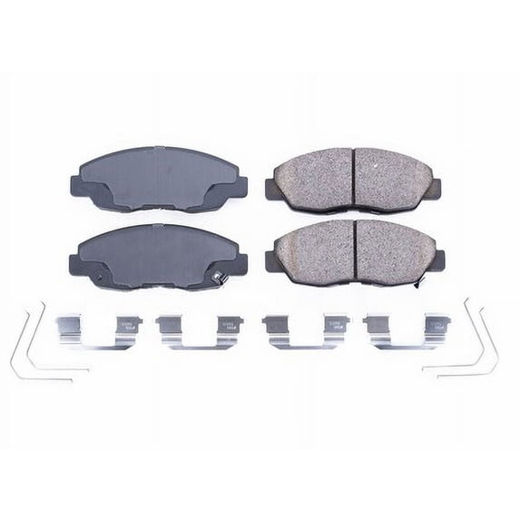 PowerStop 17-1578 Disc Brake Pad Set 12-15 Honda Civic Disc Brake Pad ...