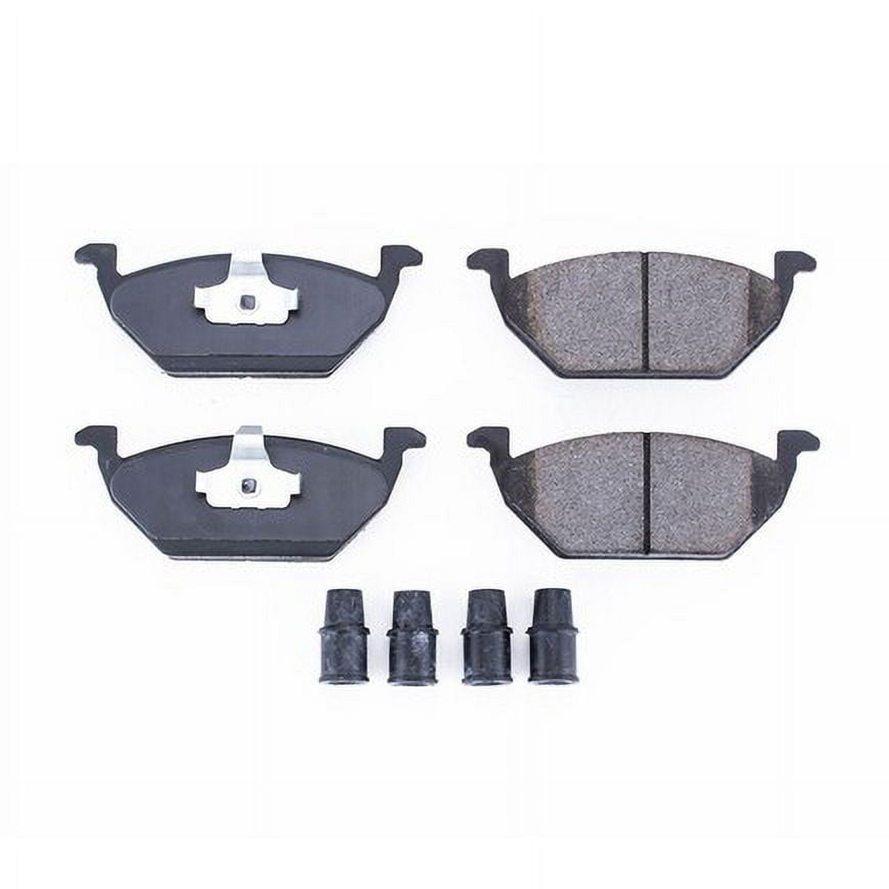 PowerStop 17-768 Disc Brake Pad Set Volkswagen (1.9, 2.0 - Drum) Disc ...