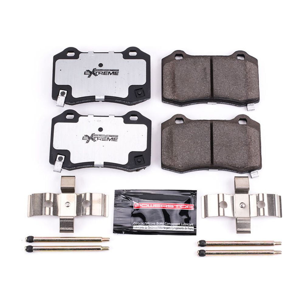PowerStop Z26-1053 Carbon Fiber-Ceramic Brake Pads - Walmart.com