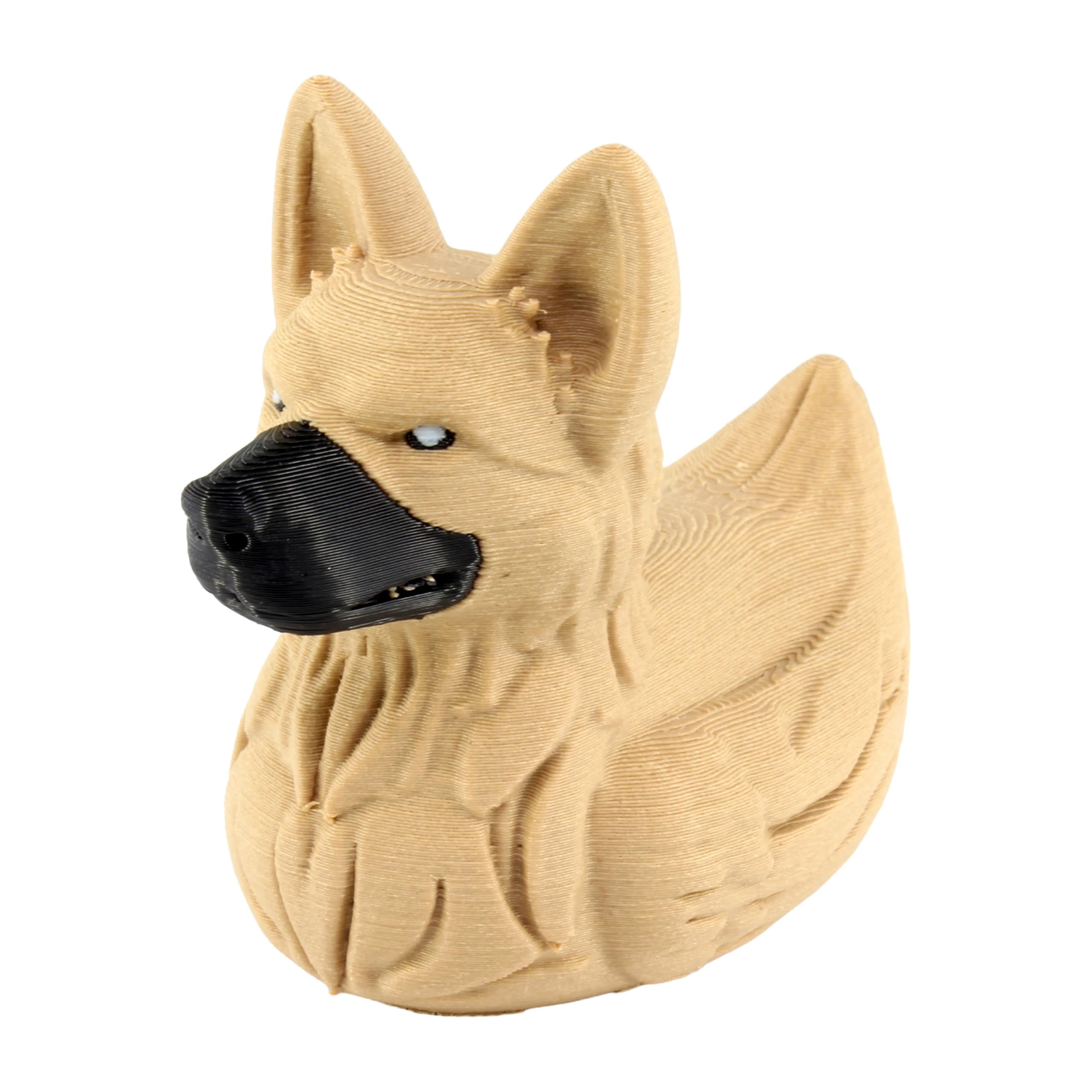 PowerTRC German Shepherd Duck Figurine – Duck for Jeep Ducking, Fun Car ...