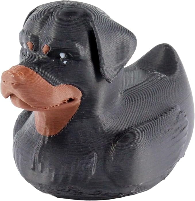 PowerTRC Rottweiler Duck Figurine – Duck for Jeep Ducking, Fun Car ...