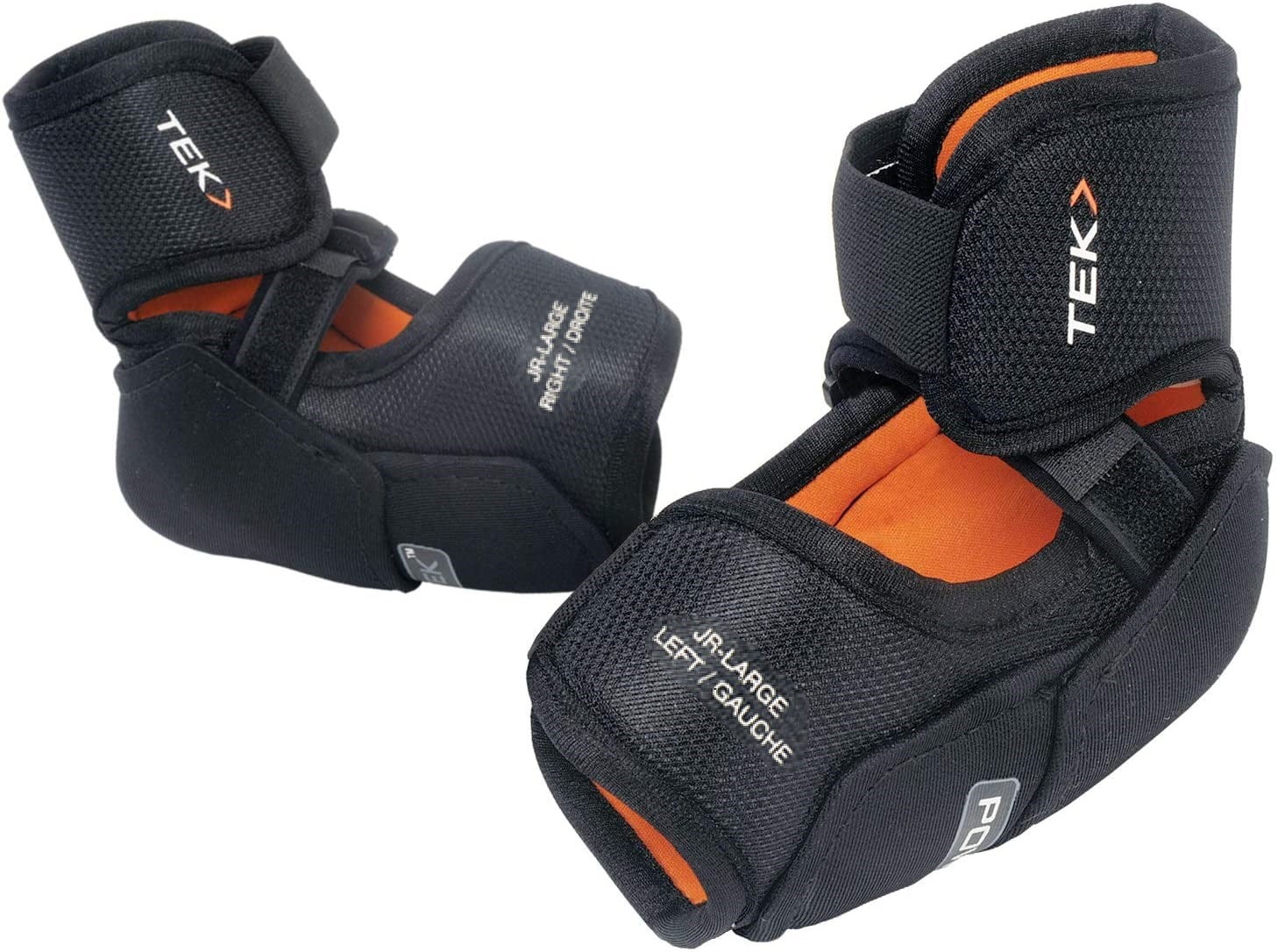 PowerTek V3.0 Tek JUNIOR Ice Hockey Hard Elbow Pads - Junior Medium ...