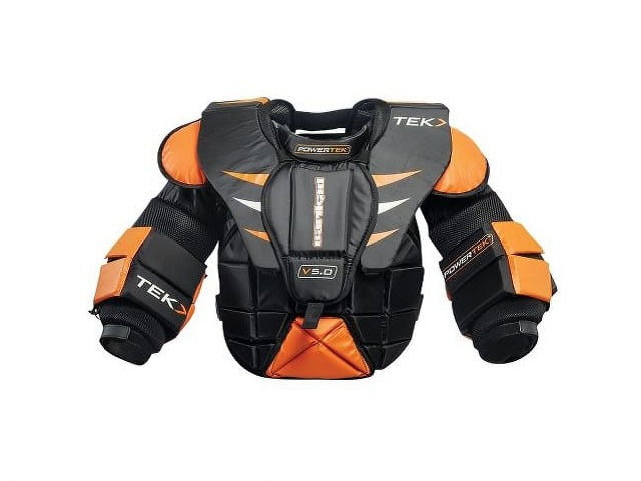 PowerTek V5.0 Barikad ADULT Men's Ice Hockey Goalie / Goaltender Chest ...