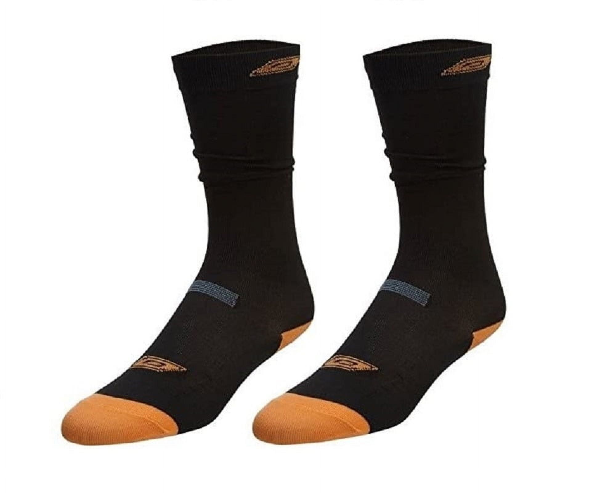 PowerTek v3.0 Roller / Ice Hockey SHORT Compression Skate Socks - (2 ...