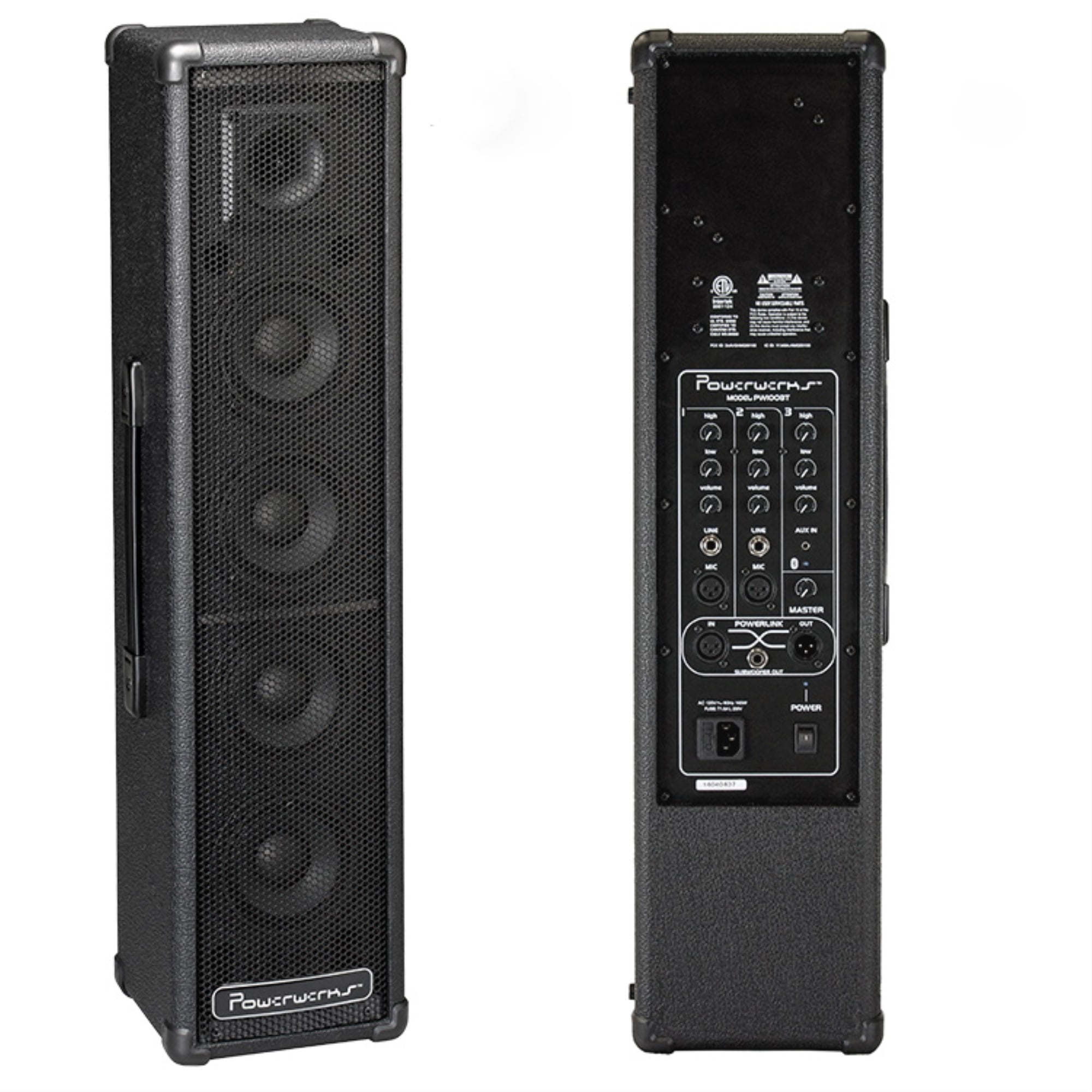 PowerWerks 100 Watts RMS Personal PA System with Bluetooth - PW100BT ...