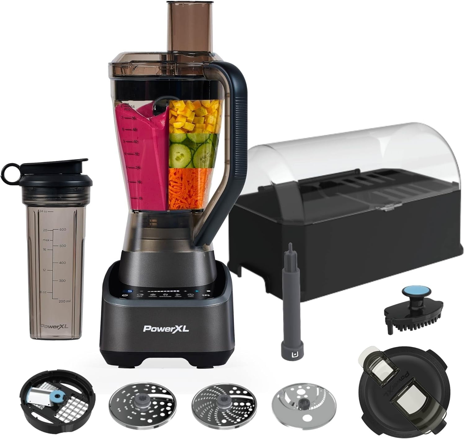 PowerXL SensiMax Blending Kitchen System -1500W, Smart Sensing ...