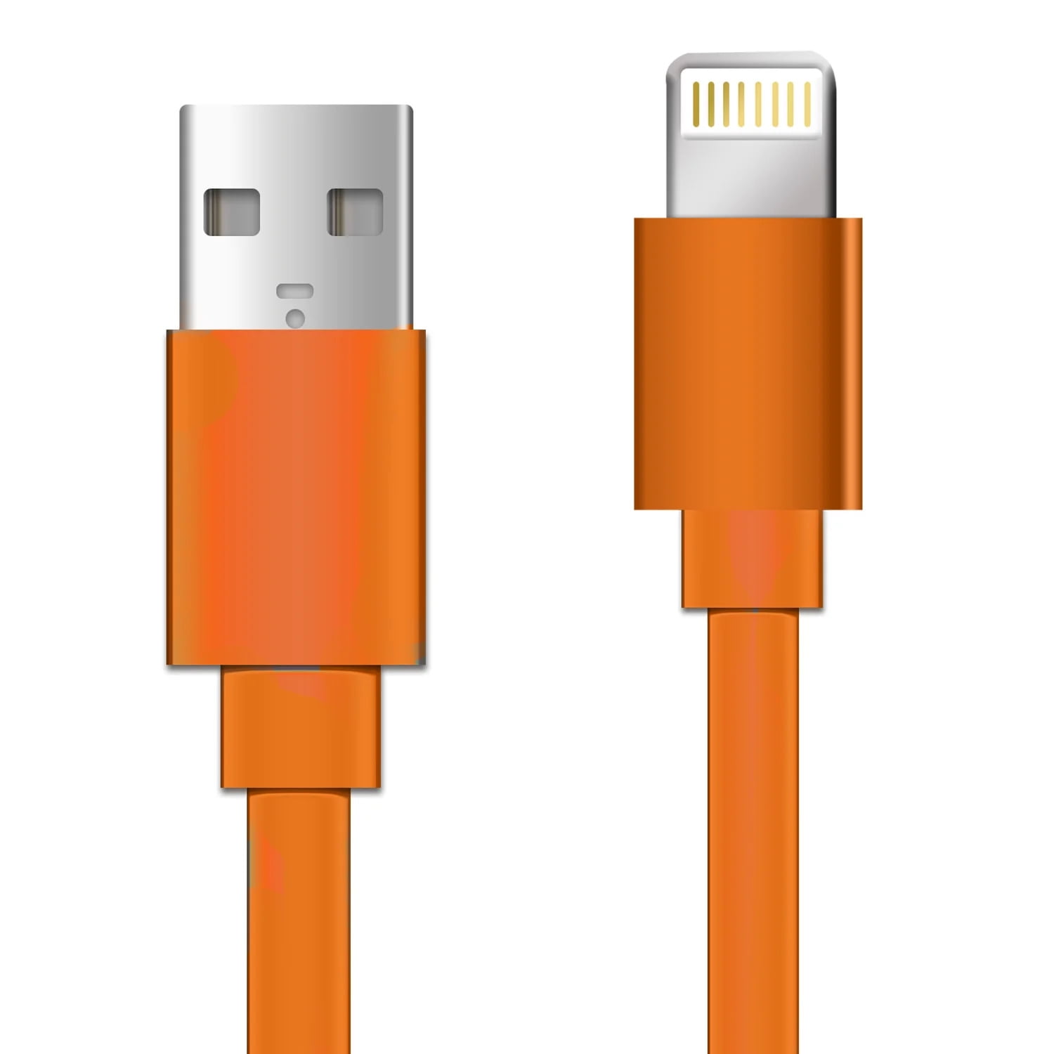 PowerXcel Lightning USB Charge Cable, Orange | CVS - Walmart Business ...