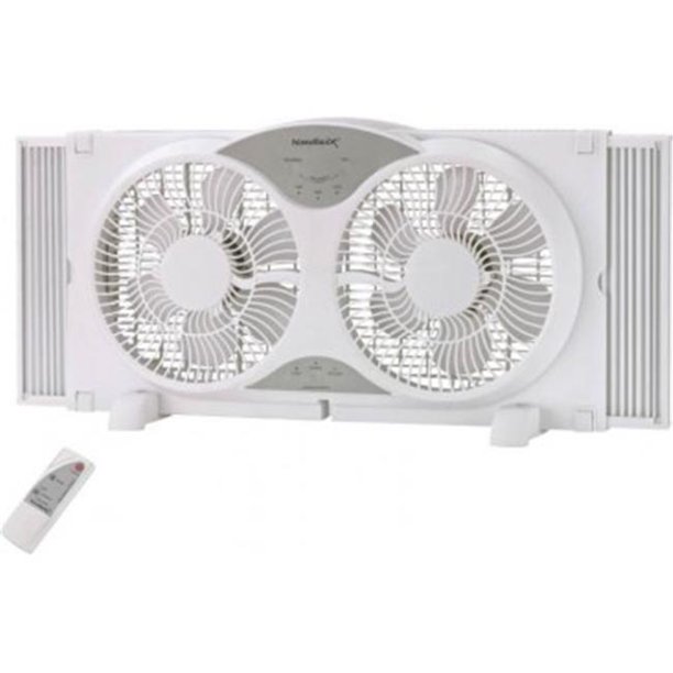 PowerZone BP2-9A Reversible Window Fan, 9" - Walmart.com