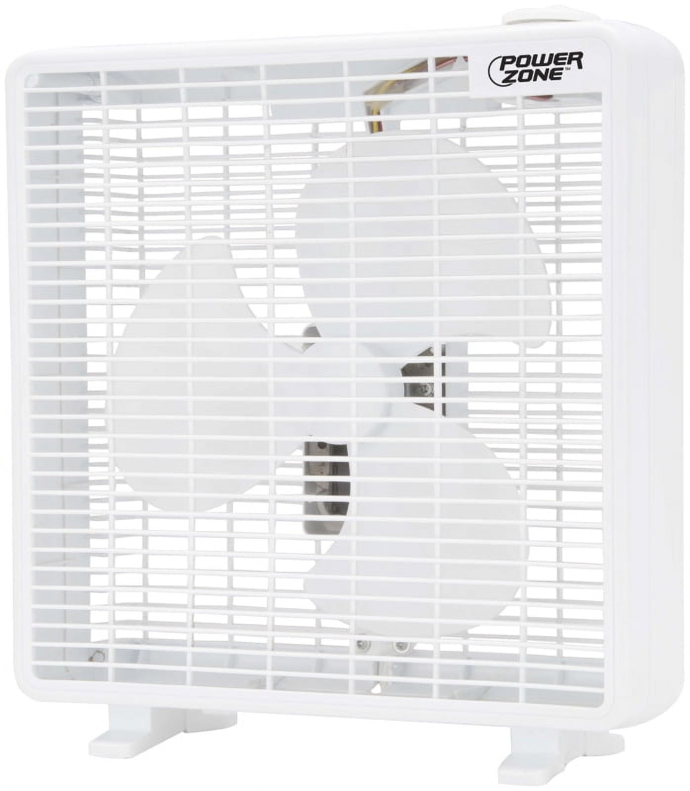 Power Zone 10" 3-Speed Quiet Box Fan - Walmart.com