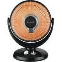 PowerZone 400/800W Oscillating Parabolic Heater for Medium Space ...