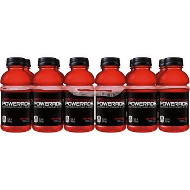 Powerade Ion4 Fruit Punch-710 Ml X 12 Bottles - Walmart Business Supplies