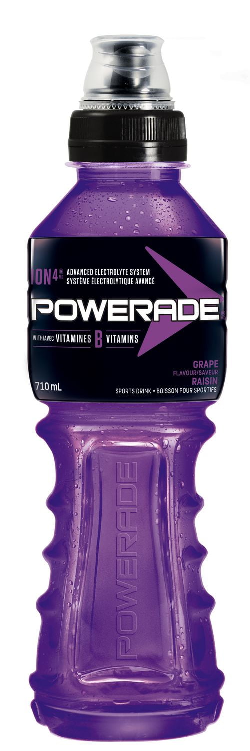 POWERADE ION4 Grape Drink, 710 ML Bottle - Walmart.com